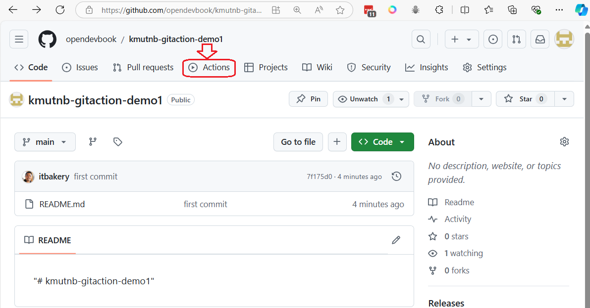 workshop 1 - Kmutnb modern infrastructure
