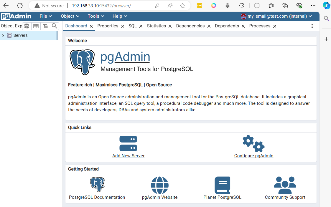Postgresql Container Kmutnb Modern Infrastructure