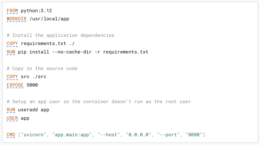 python project - Kmutnb modern infrastructure