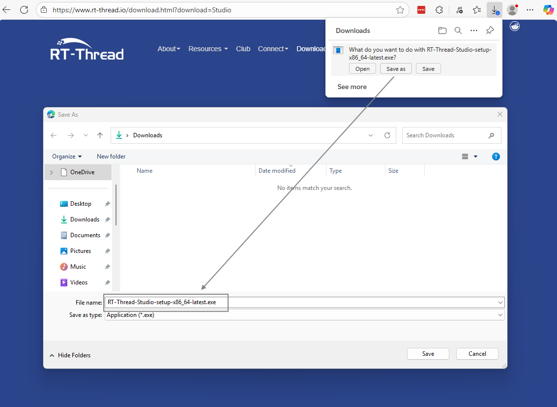 ติดตั้ง RT-Thread IDE - RT Thread Workshop MUICT 2025