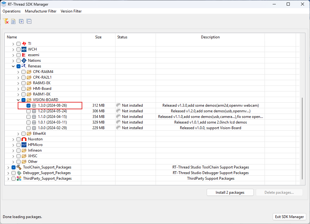 ติดตั้ง RT-Thread IDE - RT Thread Workshop MUICT 2025