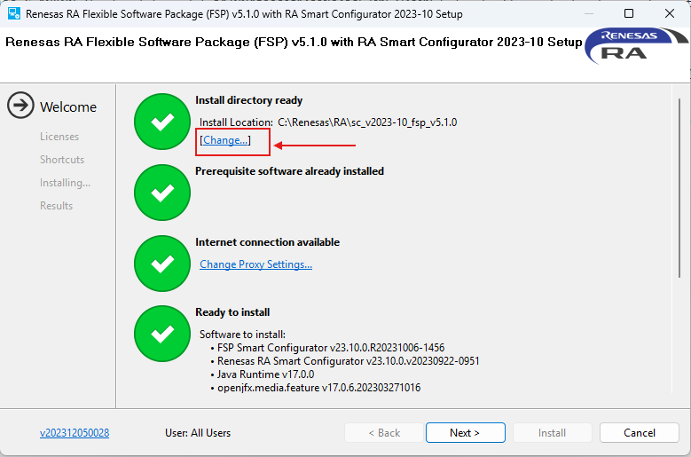 ติดตั้ง FSP (Flexible Software Package) v5.1 - RT Thread Workshop MUICT 2025