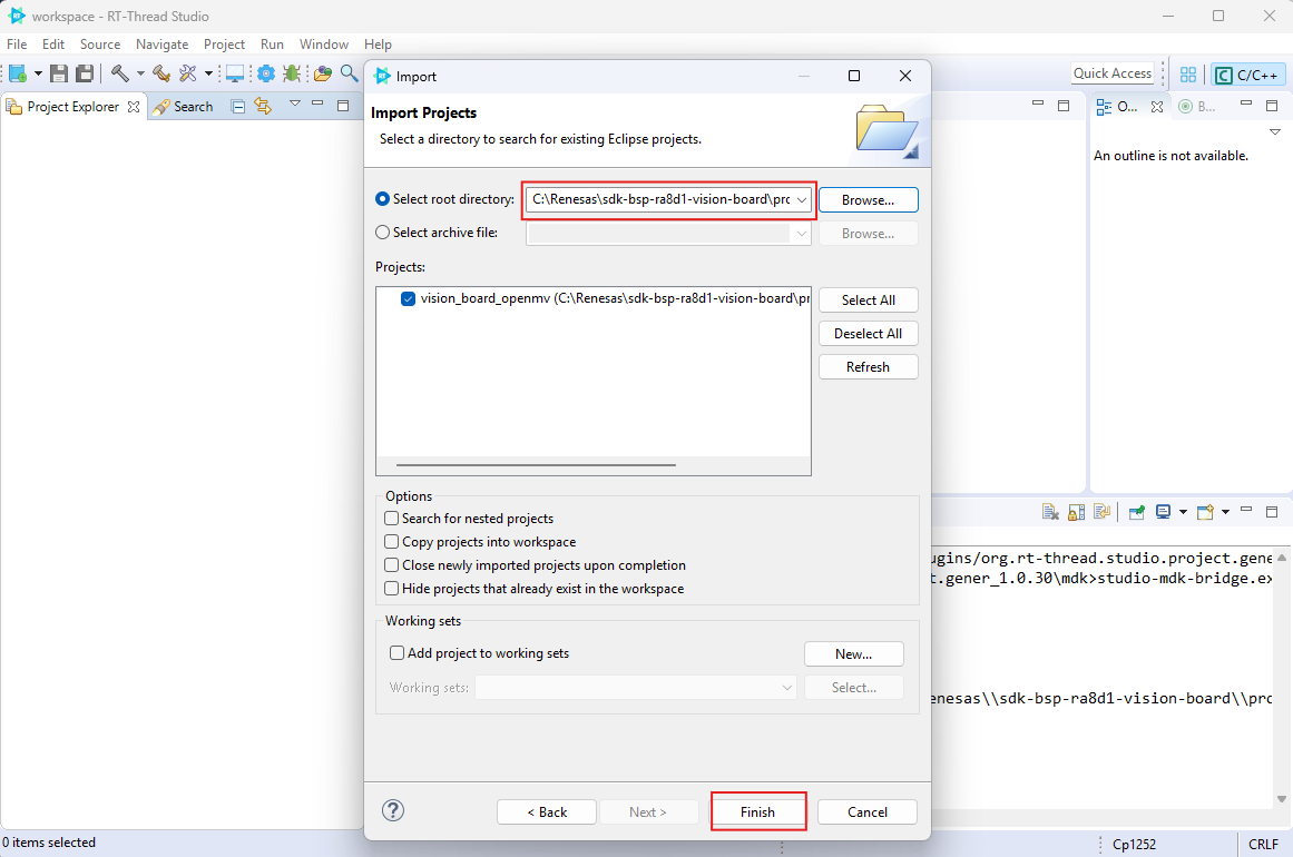 Workshop OpenMV - RT Thread Workshop MUICT 2025