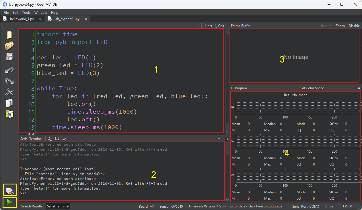 Micropython Coding - RT Thread Workshop MUICT 2025